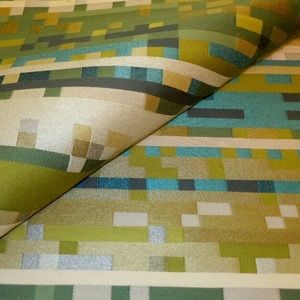 Maharam | Office | Anagram Electric Graphic Green Hospitality Fabric ...